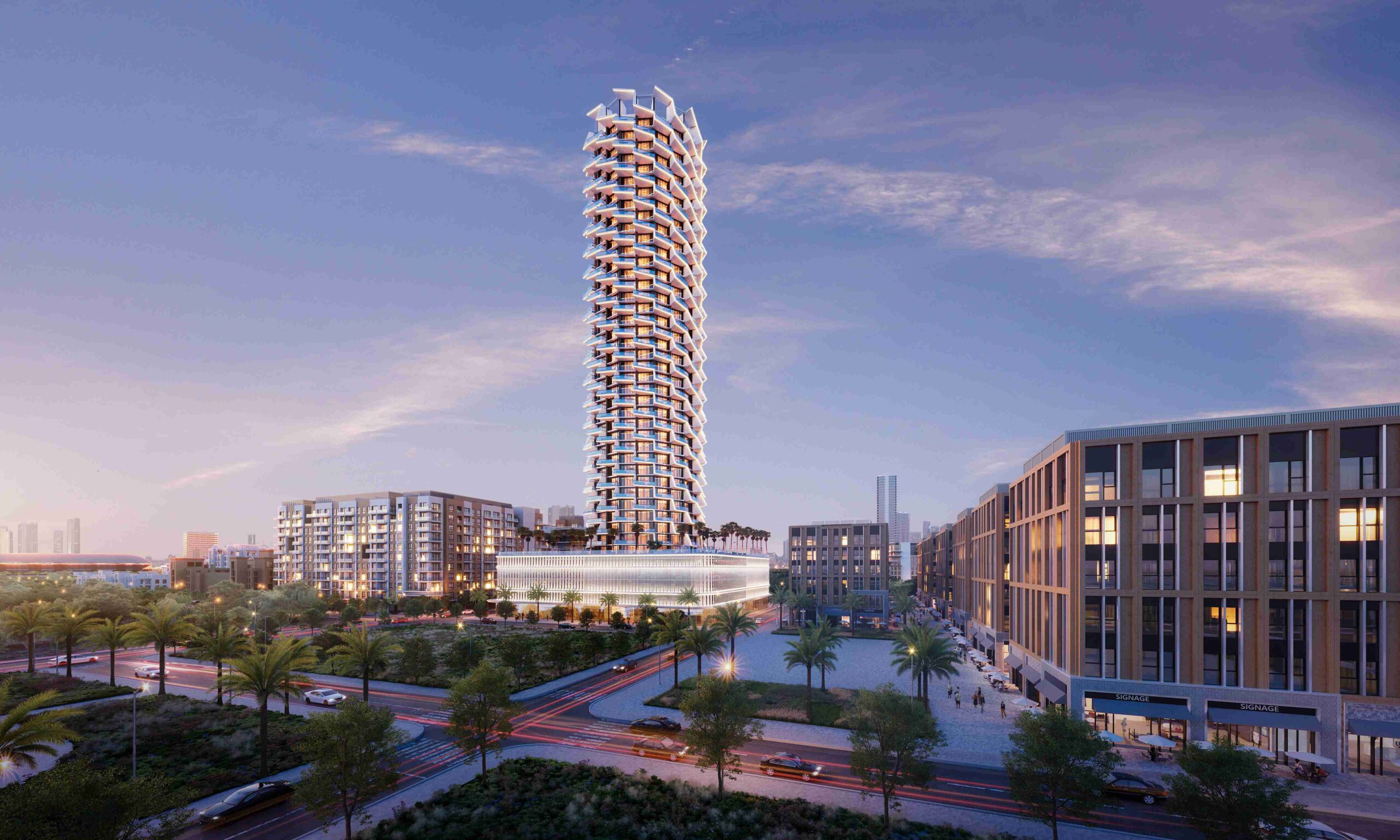 CDA REPORT: Binghatti Phantom - Torre Circular de 44 Andares em Dubai.